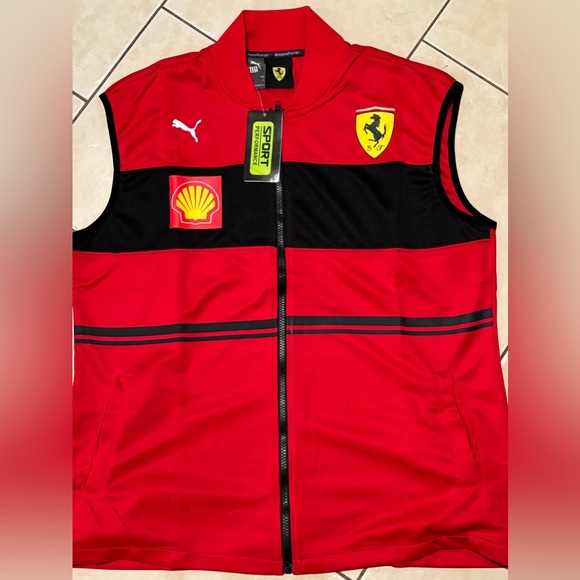 Scuderia Ferrari | Jackets & Coats | Frmula Ferrari Getty Vest Unisex ...